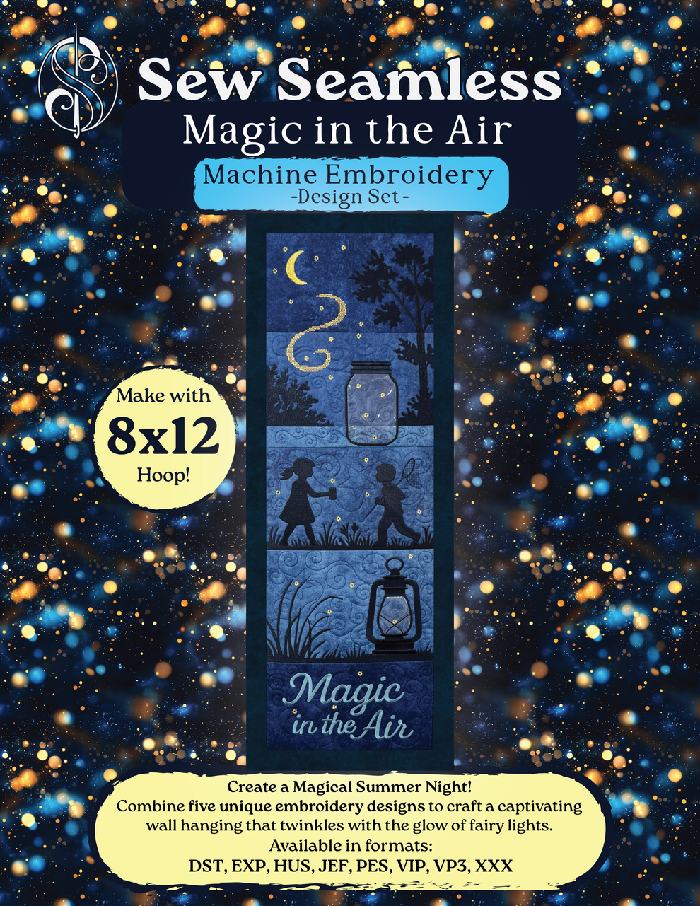 Magic in the Air - Embroidery Design Collection (Digital Download ...